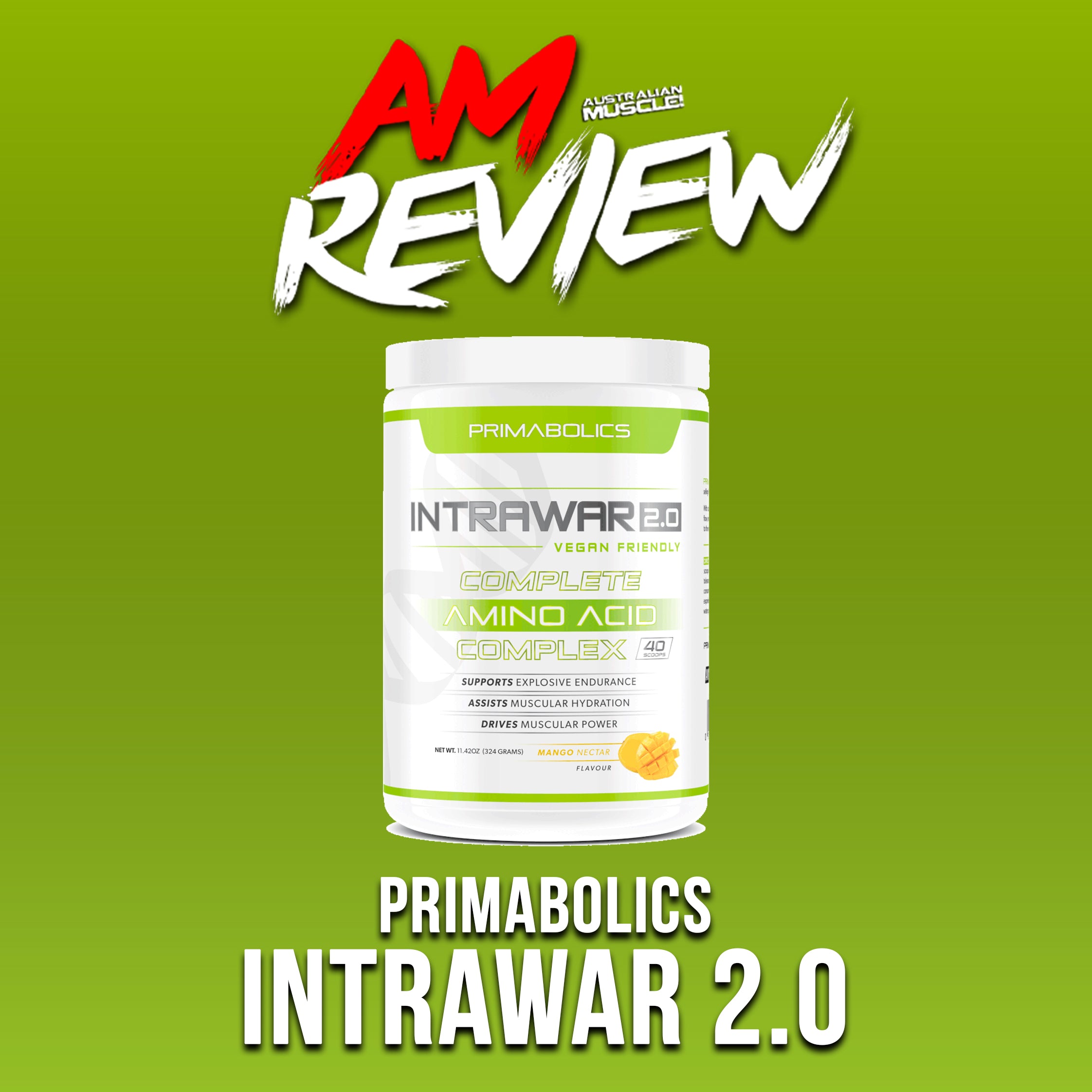 PRIMABOLICS INTRAWAR 2.0 COMPLETE AMINO ACID - #AMReview – Australian ...