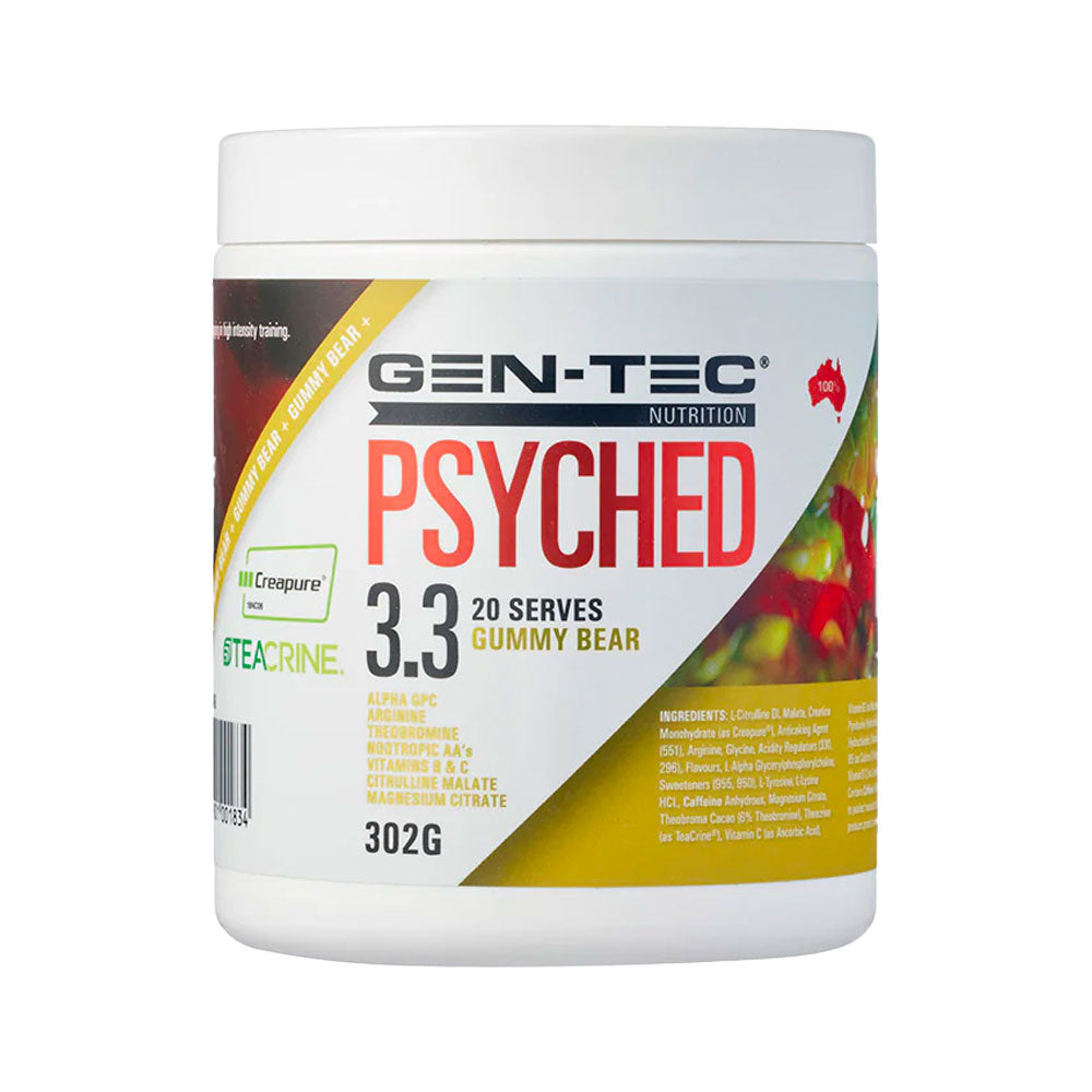 Gen-Tec Nutrition Psyched 3.3 – Australian Muscle