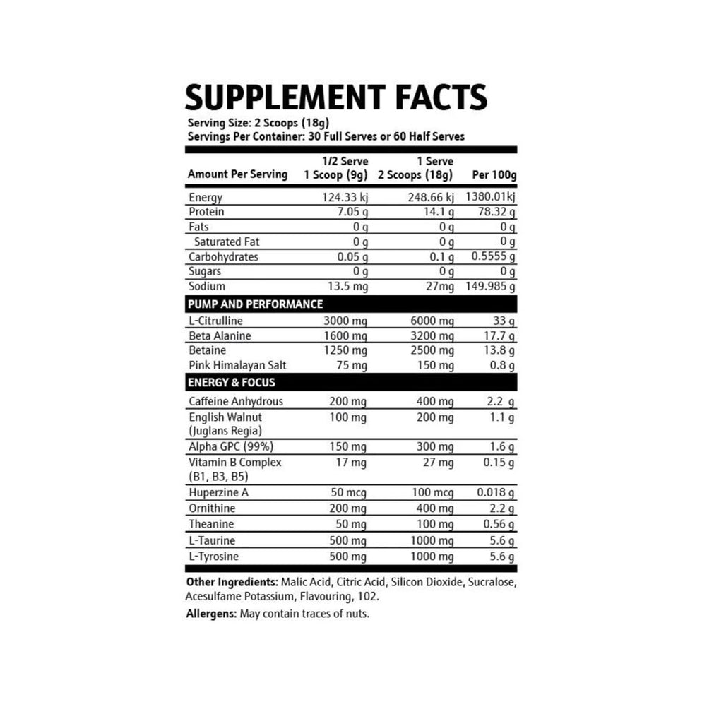 Krupt Supps Villain — Australian Muscle