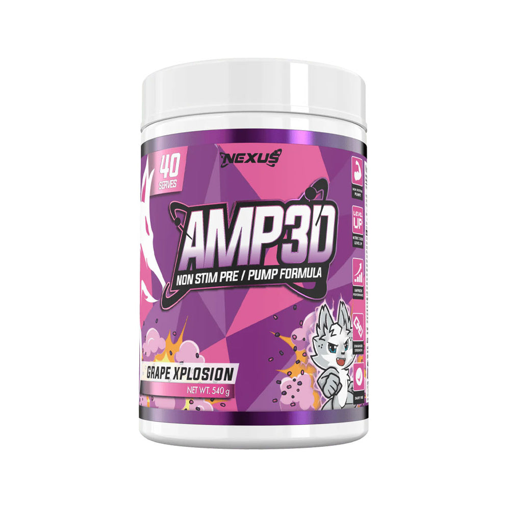 Nexus Amp3d Non-Stim Pre-Workout — Australian Muscle