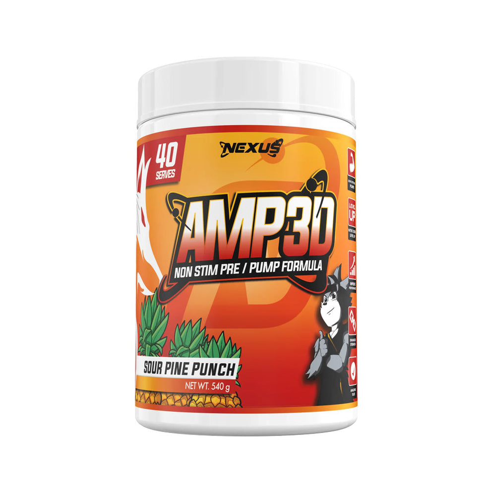 Nexus Amp3d Non-Stim Pre-Workout — Australian Muscle
